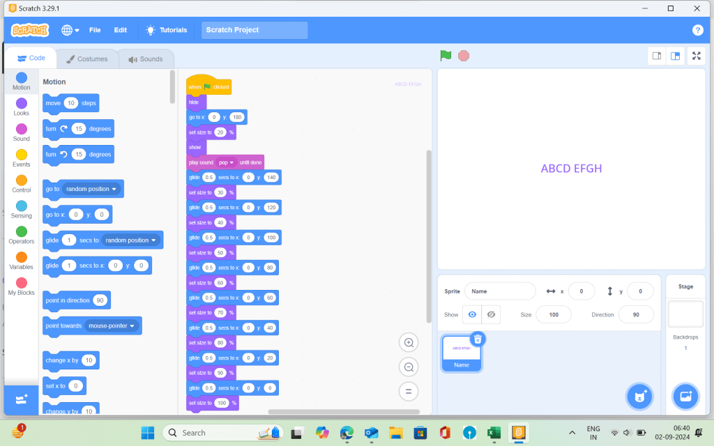 NCERT Class 9 ICT Chapter 8 'Fun with Logic' Solutions